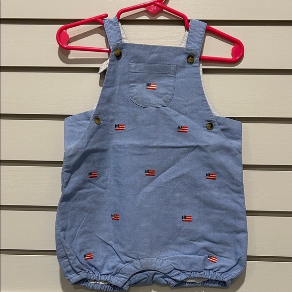Janie and Jack | One Pieces | Janie And Jack Blue American Flag Onsie ...